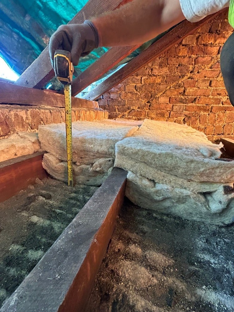 St John's Upper Holloway Insulation of the church hall roof - Cloudesley
